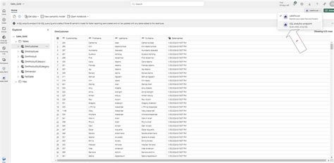 connect microsoft fabric lakehouse with sql server management system ssms
