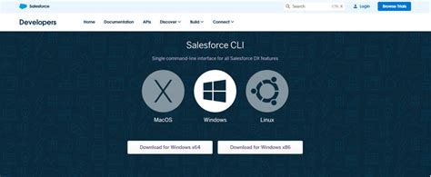 salesforce cli how to install and use salesforce cli