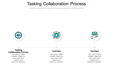 Tasking Collaboration Process Ppt Powerpoint Presentation Ideas Background Cpb Presentation