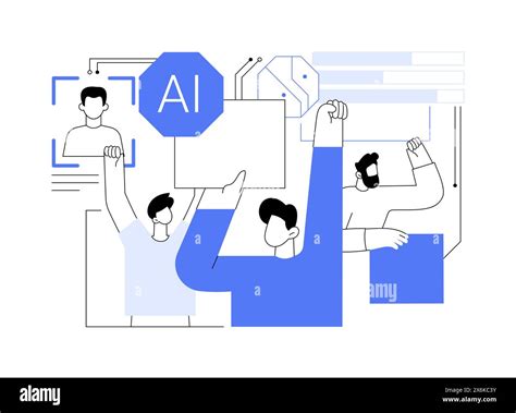 Ai Analyzed Fan Behavior Abstract Concept Vector Illustration Stock Vector Image And Art Alamy