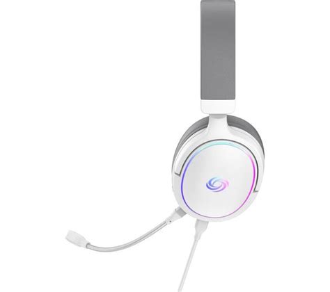 Nos H 550 Rgb Gaming Headset White 0396108 Currys Business