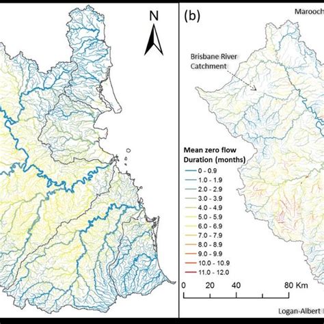 Comparison Of Spatial Pattern Of Flow Intermittency In Seq Derived From