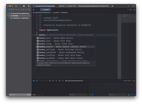Creating App Intents Using Assistant Schemas