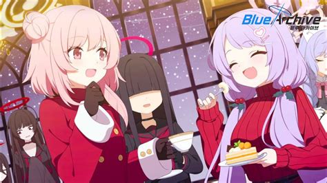 블루아카이브 】 크리스마스 이벤트 스토리 Youtube