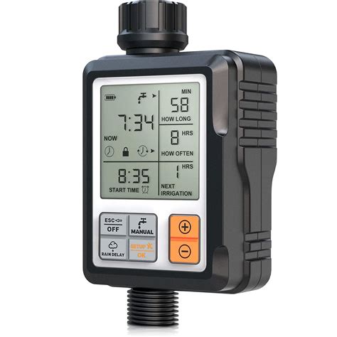 Crosofmi Sprinkler Timer Water Timer Digital Programmable Garden Lawn
