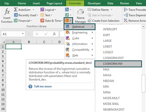 Lognorm Inv Excel Function Examples How To Use