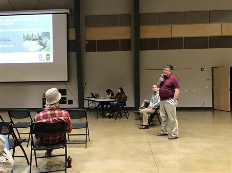 Usace Flood Mitigation Barrier Presentations Given In Lander Last