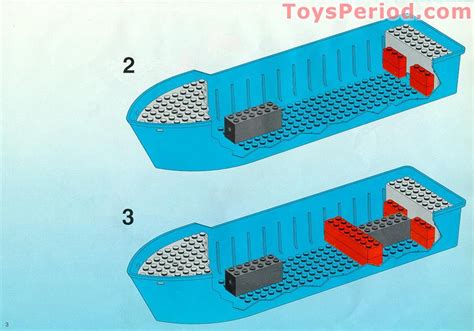 Lego 4022 C26 Sea Cutter Instructions And Parts List
