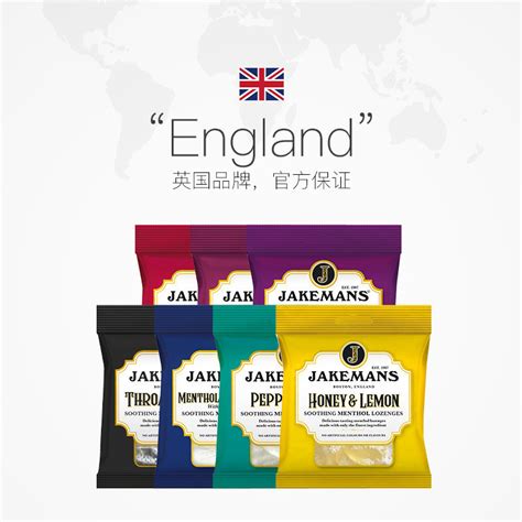 Imported From Uk Jakemans Honey Lemon Lozenges Mint Candy Fennel Care Oral Fresh Breath Mint
