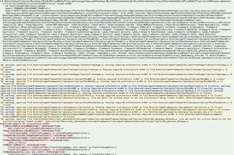 Ios Openframeworks Undefined Symbols For Architecture Arm Objc Class Ofxioseaglview