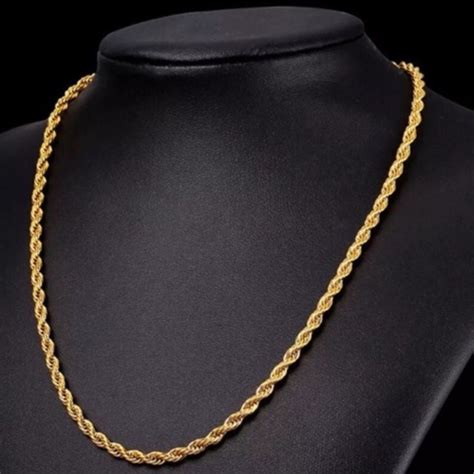 Accessories New New 18k Gold Plated Rope Chain For Men Poshmark