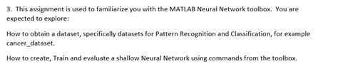 Solved 3 This Assignment Is Used To Familiarize You With Chegg