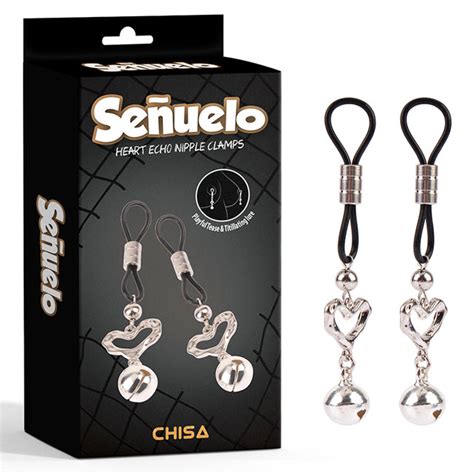 SeÑuelo Heart Echo Nipple Clamps