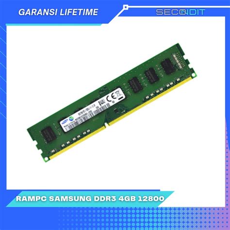 Jual RAM PC LONGDIMM DDR3 4GB HYNIX KINGSTON 12800 GARANSI LIFETIME Shopee Indonesia