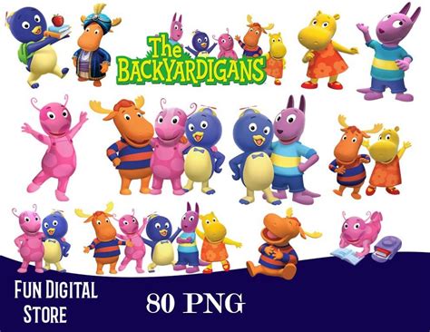 80 The Backyardigans Png Cliparts 300dpi High Resolution
