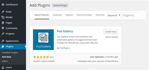 Foogallery A Free Plugin For Adding Responsive Images Galleries And Albums To Wordpress Pagely