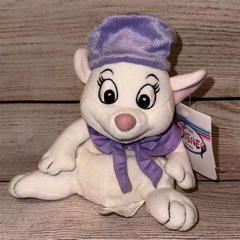 Disney Toys New Disney Store Plush Mini Bean Bag Miss Bianca The