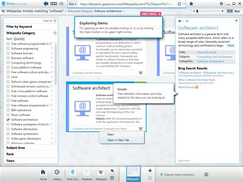 Microsoft Live Labs Pivot Download Softpedia