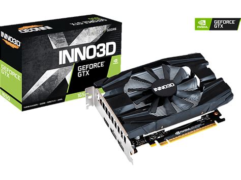 Grafikkarte INNO3D GeForce® GTX 1650 Compact X1 4 GB (N16501-04D6 ...