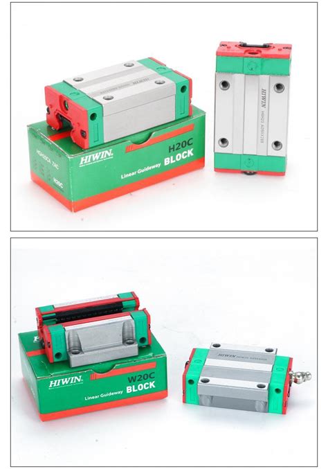 Hiwin Original Hgh Hgw Hgr Ca Cc Ha Hc To Mm Linear Guide Rail Block