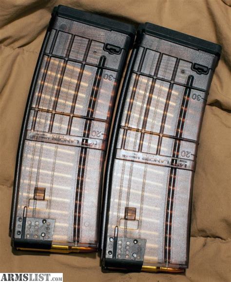 Armslist For Sale 2 New Lancer L5 Translucent Ar15 Magazines With 60rds 5 56 Nato