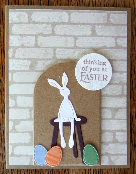 Paper Panacea Graphic Masculine Card Two Easter Cards