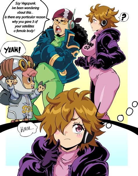 Tony Tony Chopper Usopp And Vegapunk Lilith One Piece Drawn By