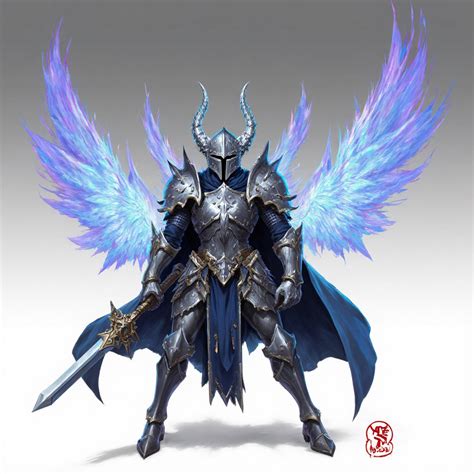 A Human Echo Knight Fighter From Dungeons Dragons Prompts Stable