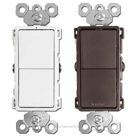 20a illuminated decora rocker light switches leviton 5631