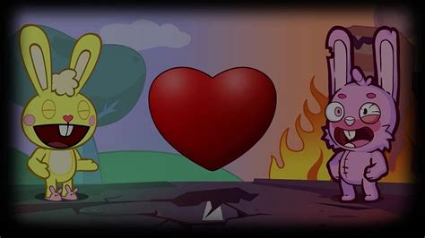 Filecuddles And Bunny Love Animated Backgroundogv Happy Tree Pedia