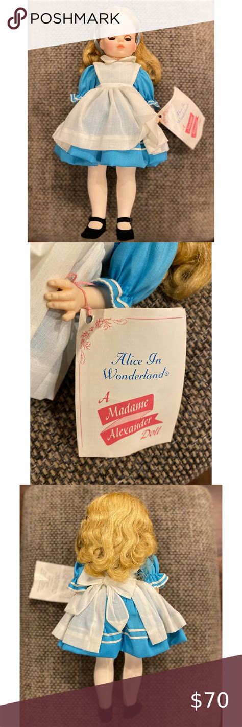 Alice In Wonderland A Madame Alexander Doll 1978 With Original Box