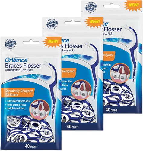 Orvance Braces Flosser Designed For Braces For An Easy