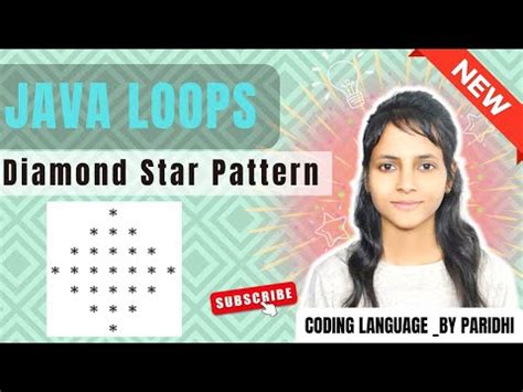 Diamond Star Pattern in Java | Java Loops | #javaloops #loop #java #forloops #javaprogramming ...