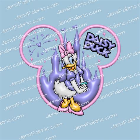 Disney Inflatable Icons Daisy Panel Jens Fabric