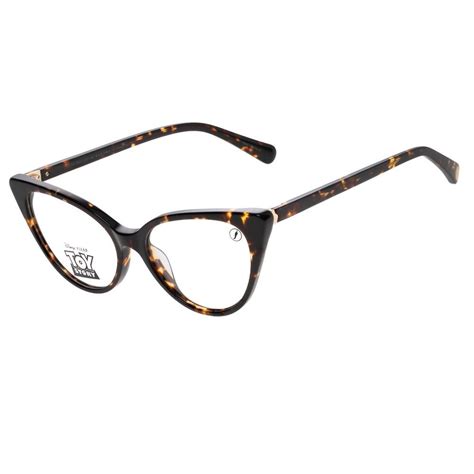 Armação Para Óculos De Grau Feminino Pixar Jessie Marrom Lvac0831