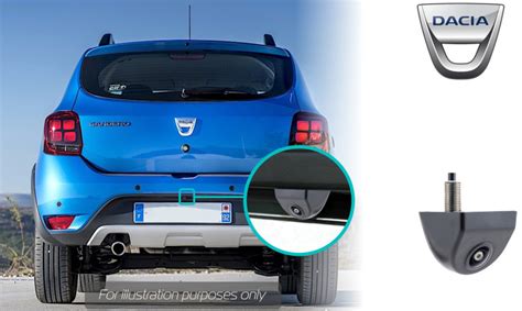 Dacia Sandero Reversing Rear View Camera Kit Media Nav System