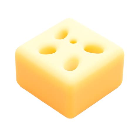 Cube Of Swiss Cheese Delicious Food Photography 56421130 Png