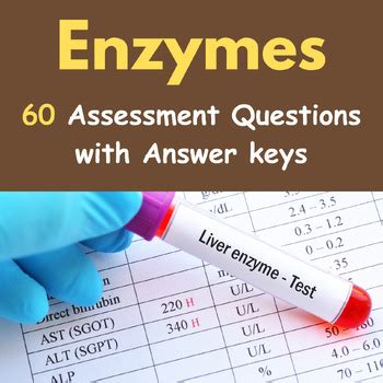 Enzymes Assessment Questions With Answers Quiz Test TPT