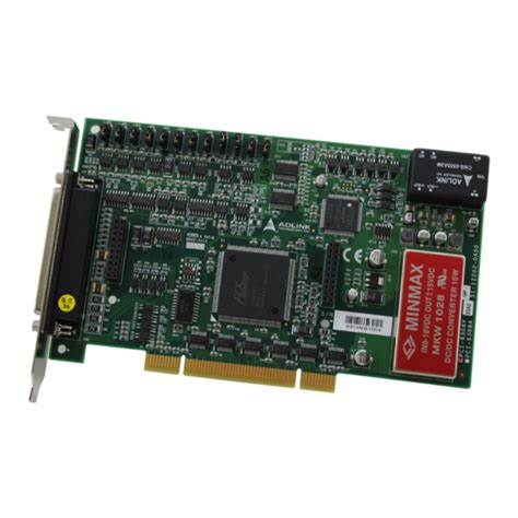 ADLINK TECHNOLOGY PCI 6308 USER MANUAL Pdf Download ManualsLib