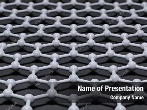 Atomic Lattice Powerpoint Template Atomic Lattice Powerpoint Background