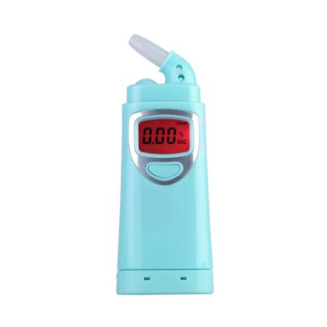 Factory Professional Mouthpiece Digital LCD Breathalyzer Portable Alcohol Tester Breath Analyzer