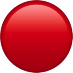 Red Circle Emoji U1f534