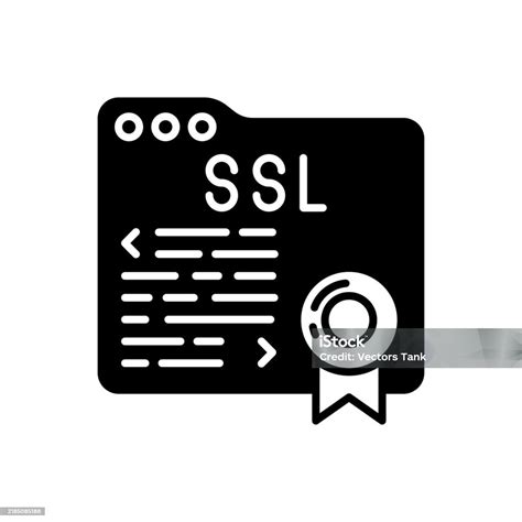 Secure Sockets Layer Icon In Vector Logotype Stock Illustration Download Image Now Badge