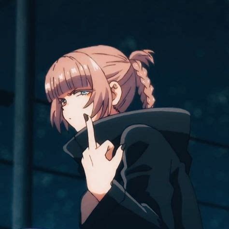 Middle Finger Anime Pfp