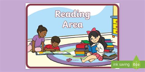 👉 Reading Area Display Poster