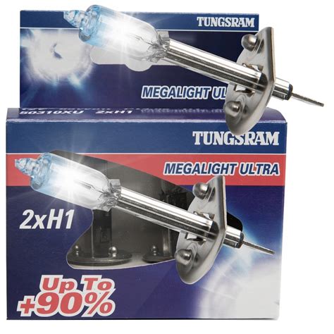 ŻARÓWKI TUNGSRAM H1 MEGALIGHT ULTRA +90% 2 sztuki - 8809644399 ...