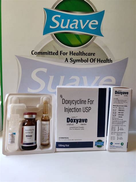 100mg Doxyave Doxycycline Injection At ₹ 1100 Vial In Parwanoo Id