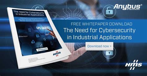 Hms Networks On Linkedin Whitepaper Cybersecurity Anybus Iot