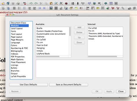 Environments Modify Example Dropdown In Memoir TeX LaTeX Stack Exchange