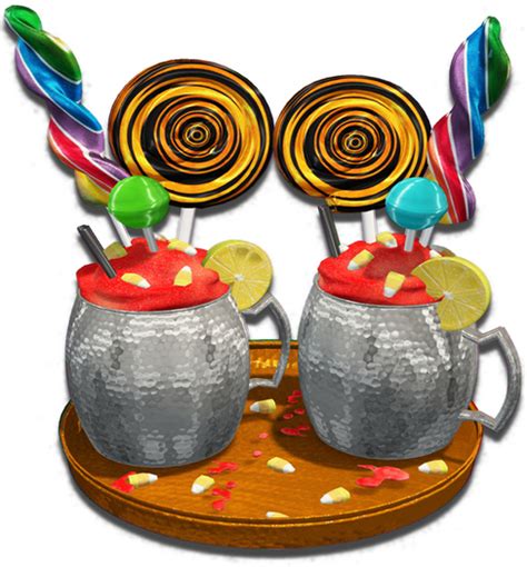 Second Life Marketplace Junk Food Candy Drinks Orange